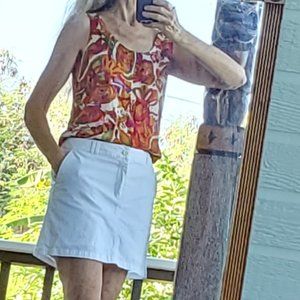 Clio | Tops | Vibrant Tank Top By Clio | Poshmark